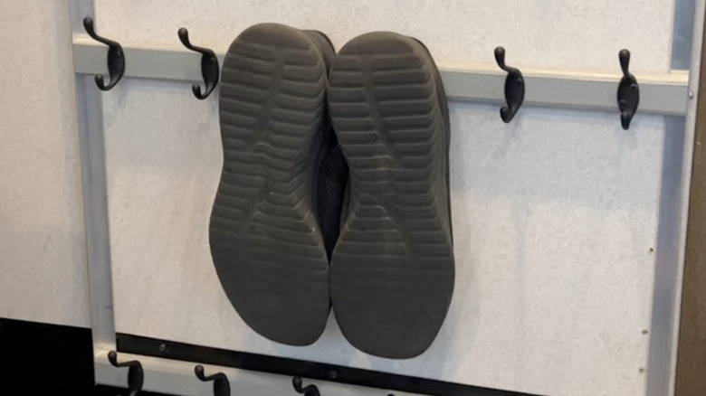 Shoe storage hacks for your next RV camping adventure