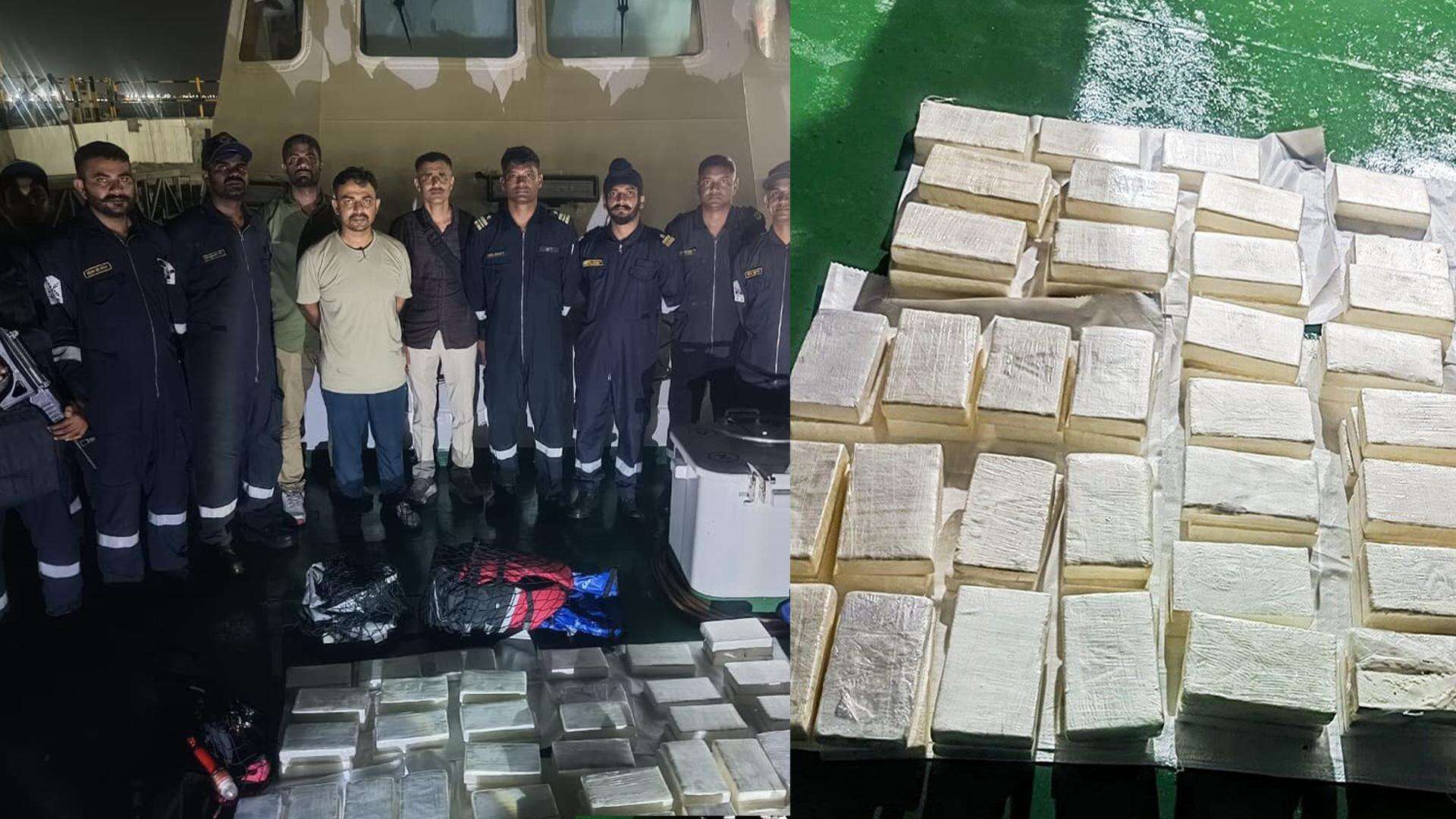 Massive drug haul in Gujarat as ATS recovers 100 kg cocaine from ...