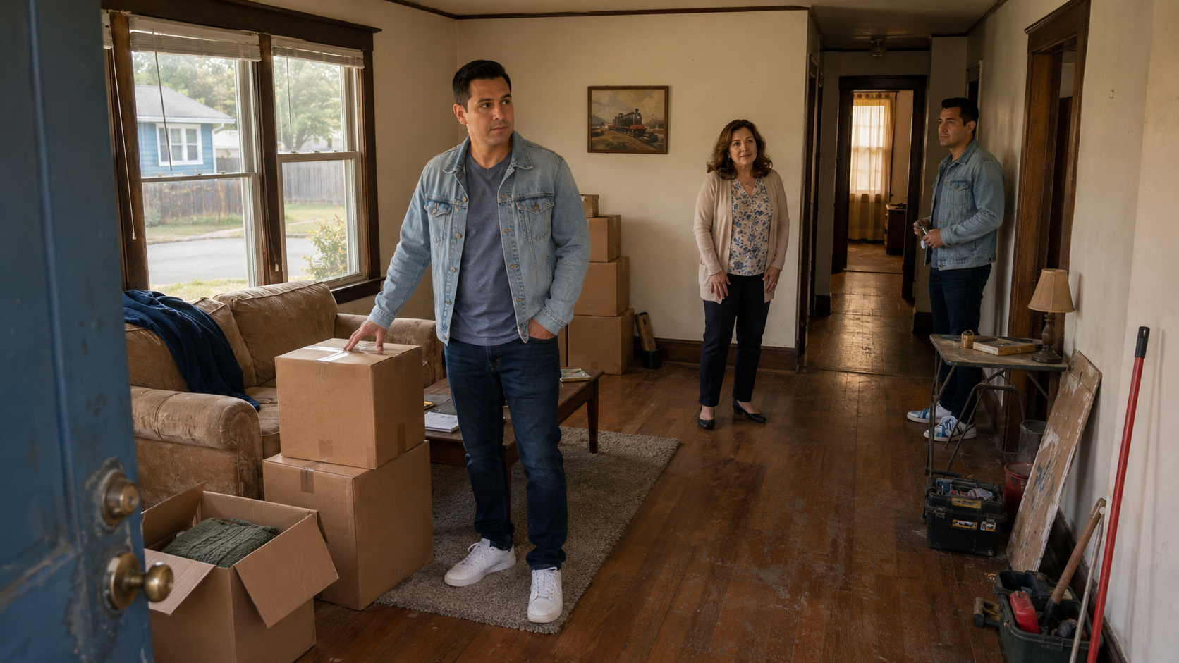 He inherited the house, then discovered what his family hid