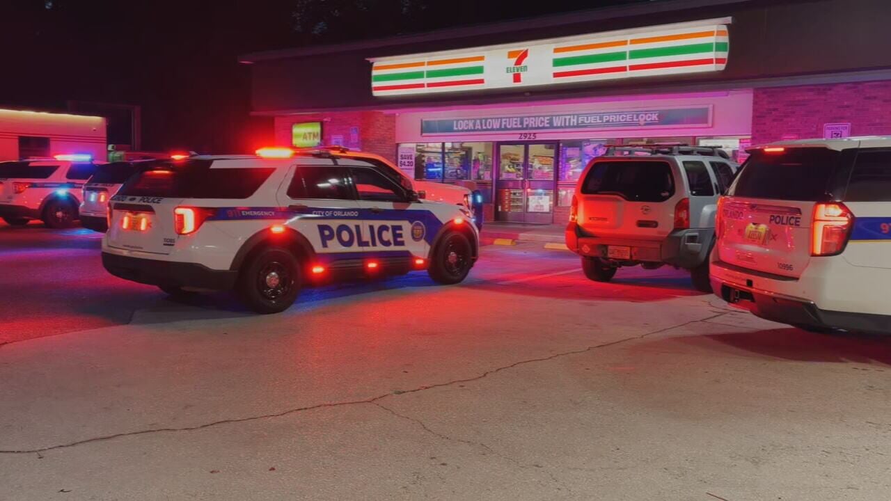 Police respond to 7-Eleven robbery in Orlando