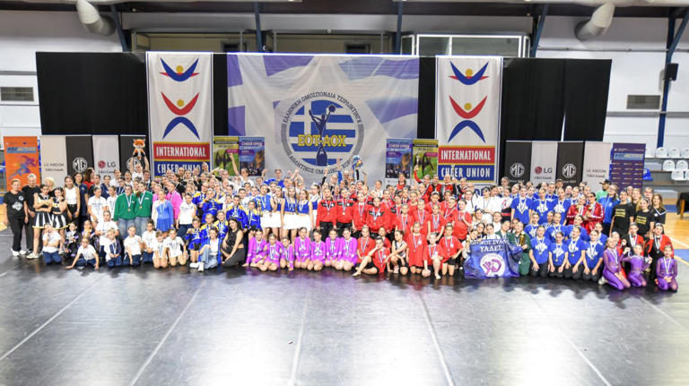 Γιορτή του cheerleading σε Τρίκαλα και Μετέωρα