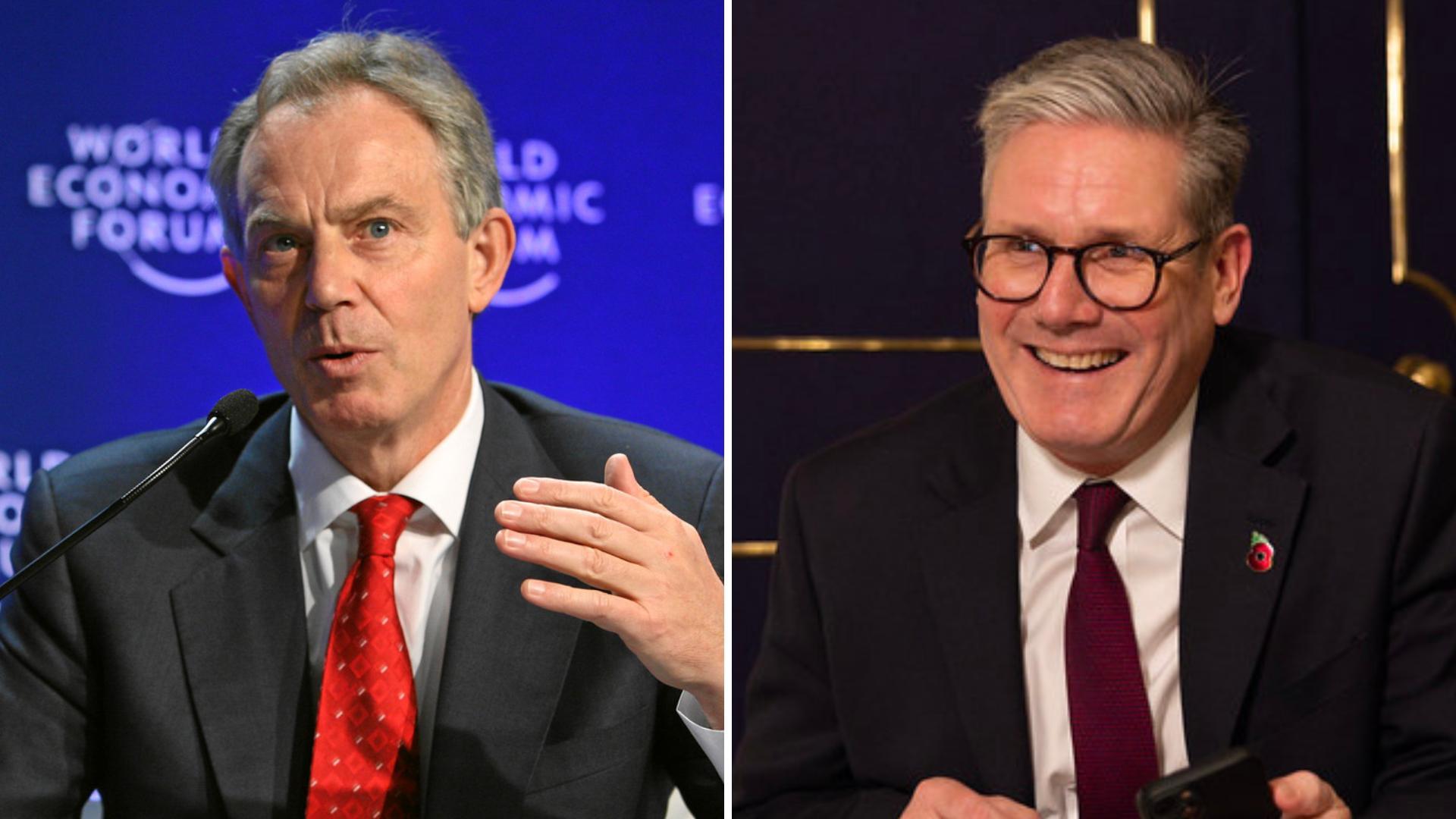 Tony Blair blindsides Keir Starmer by warning Labour suffers from ...