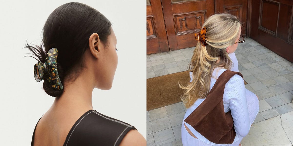 The 6 chicest claw clips for effortless hair styling in seconds