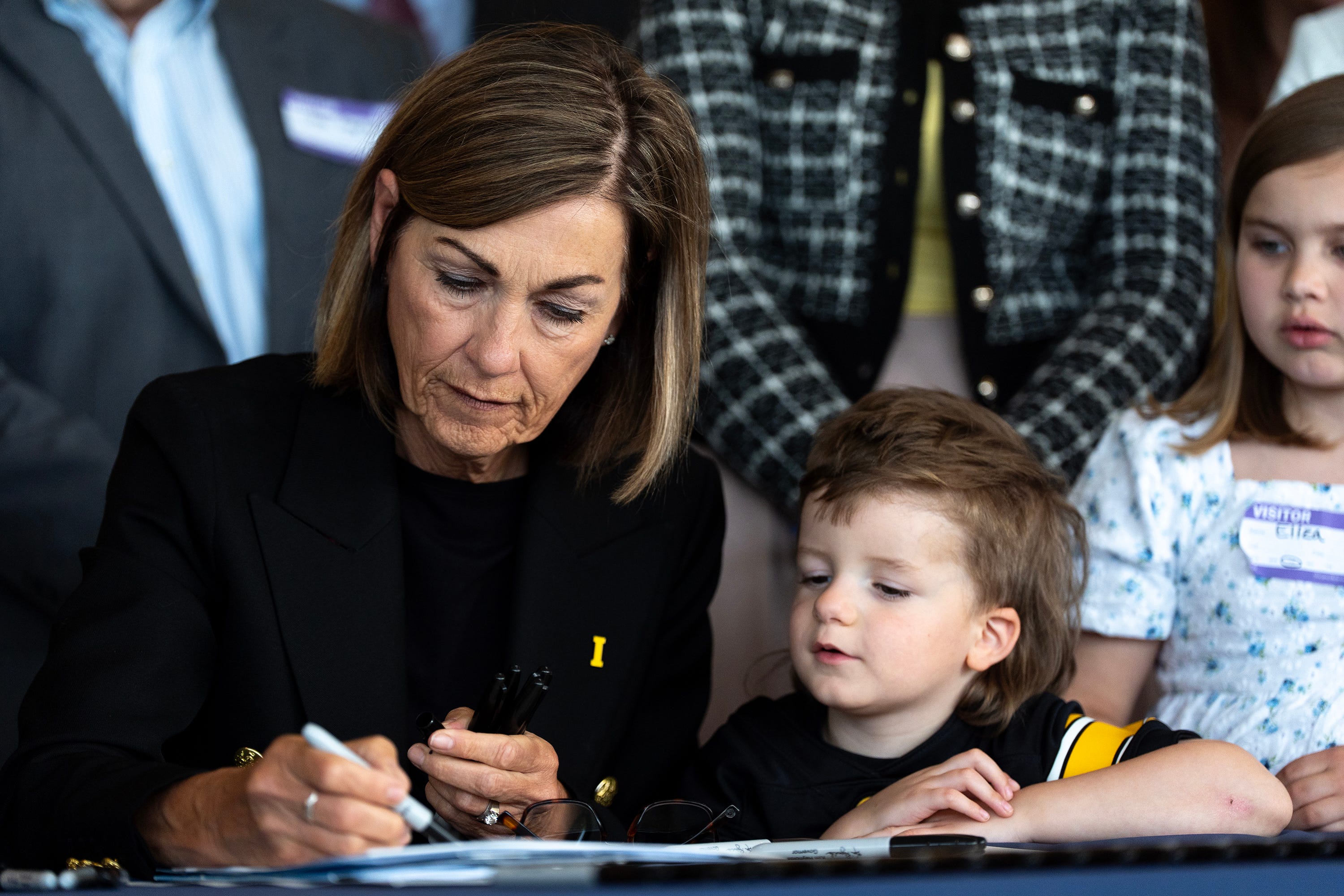 Gov. Kim Reynolds signs vape tax to fund $3M pediatric cancer research