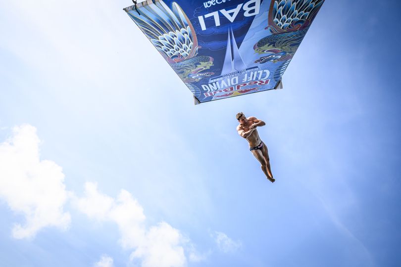 Plymouth cliff diver Aidan Heslop has epic fairytale return with win
