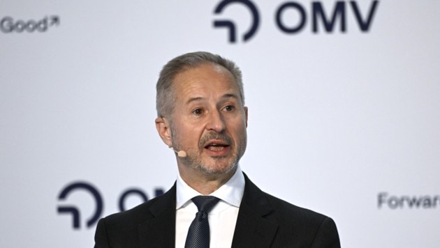 OMV-Chef Stern warnt vor leeren Gasspeichern