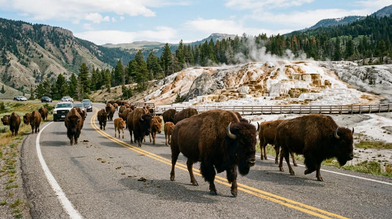 The national park animal that looks gentle but demands respect for a ...