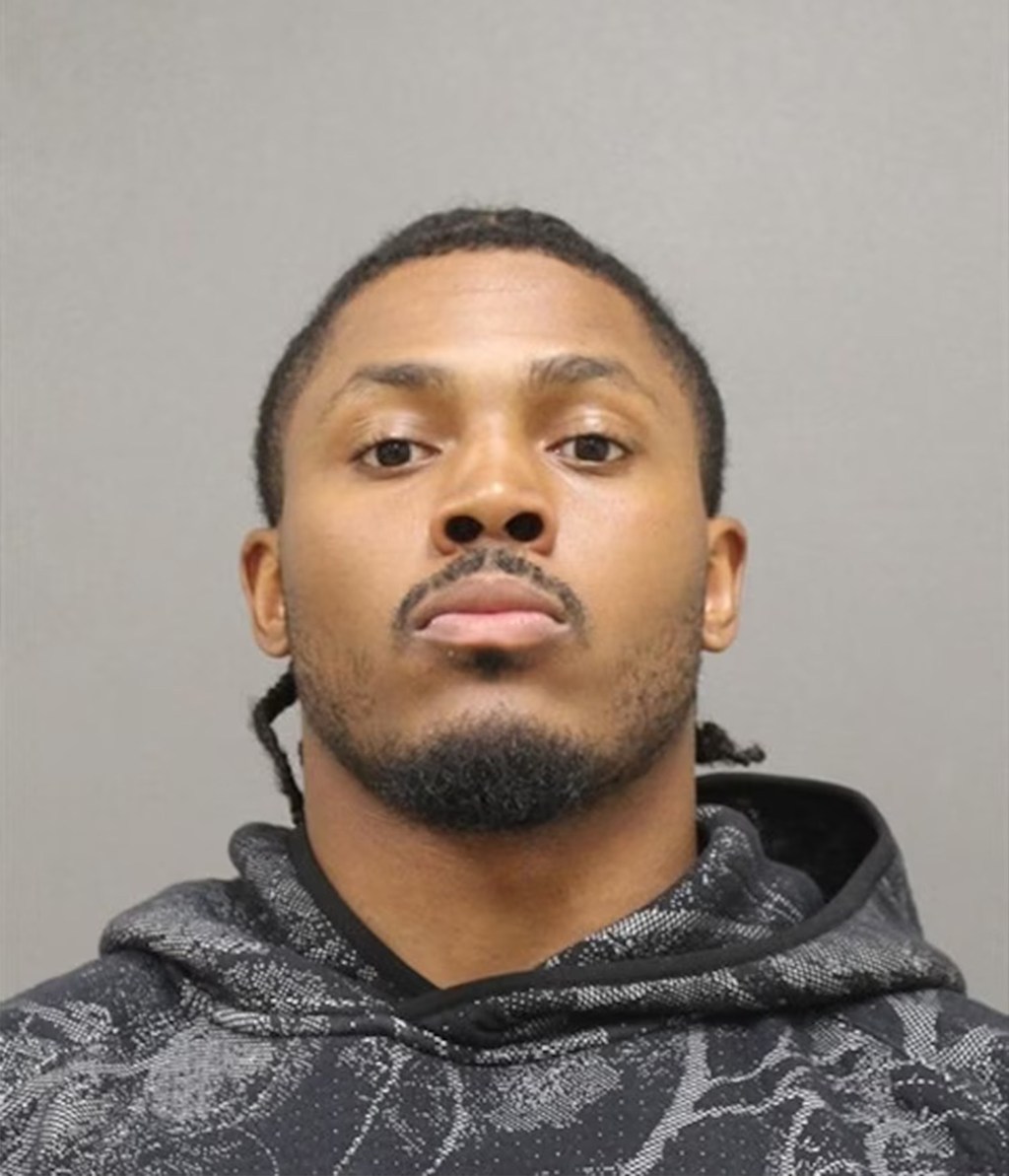 Josh Jacobs mug shot revealed after shocking domestic abuse arrest