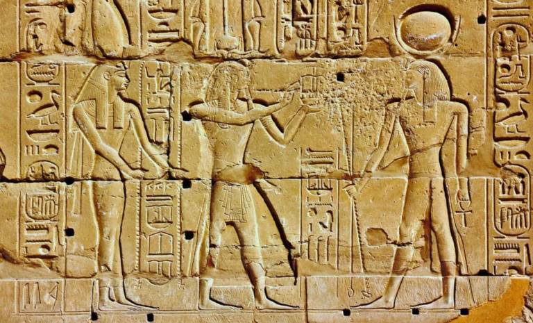 A 2,000-year-old stone block found in Egypt shows a Roman emperor ...