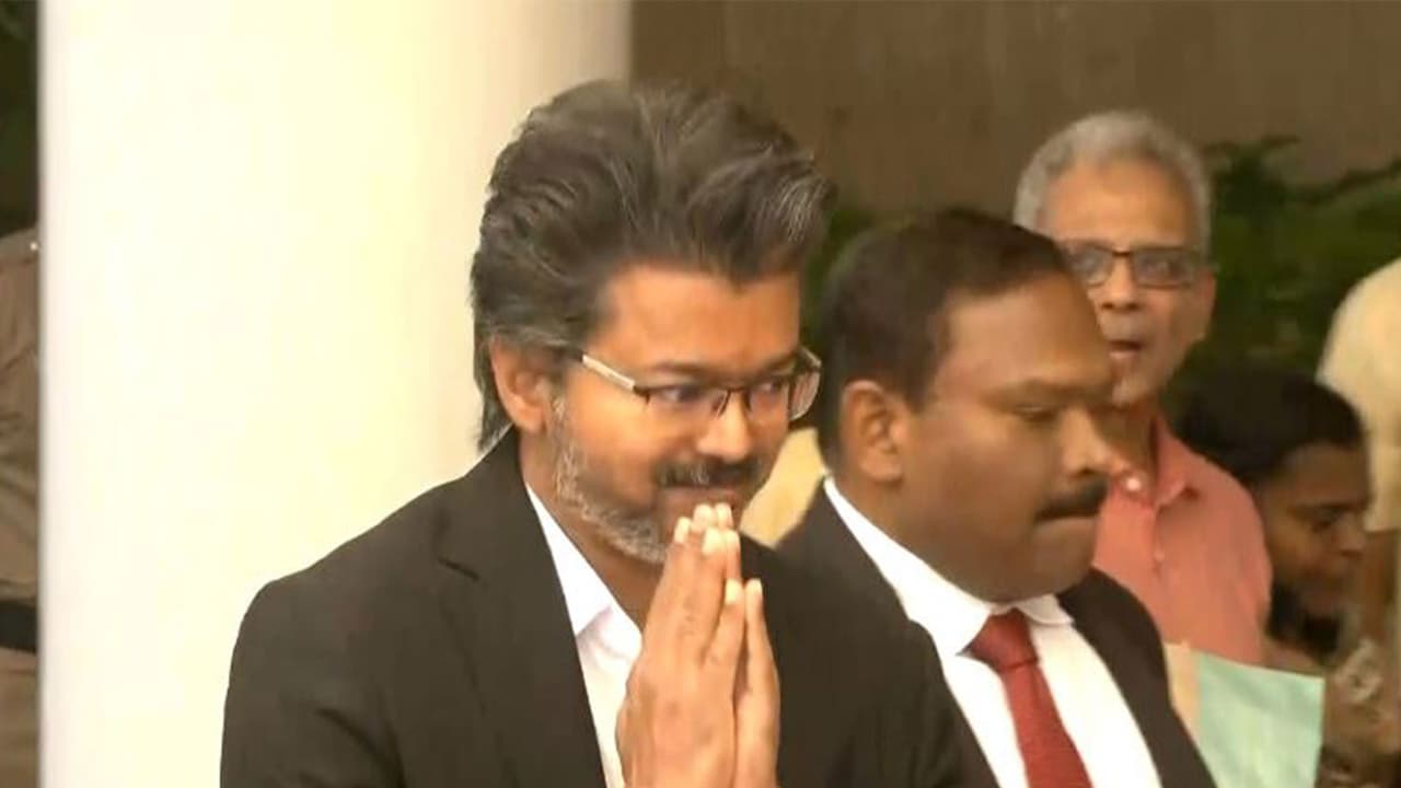 CM Joseph Vijay meets PM Modi in Delhi on first official visit post-win