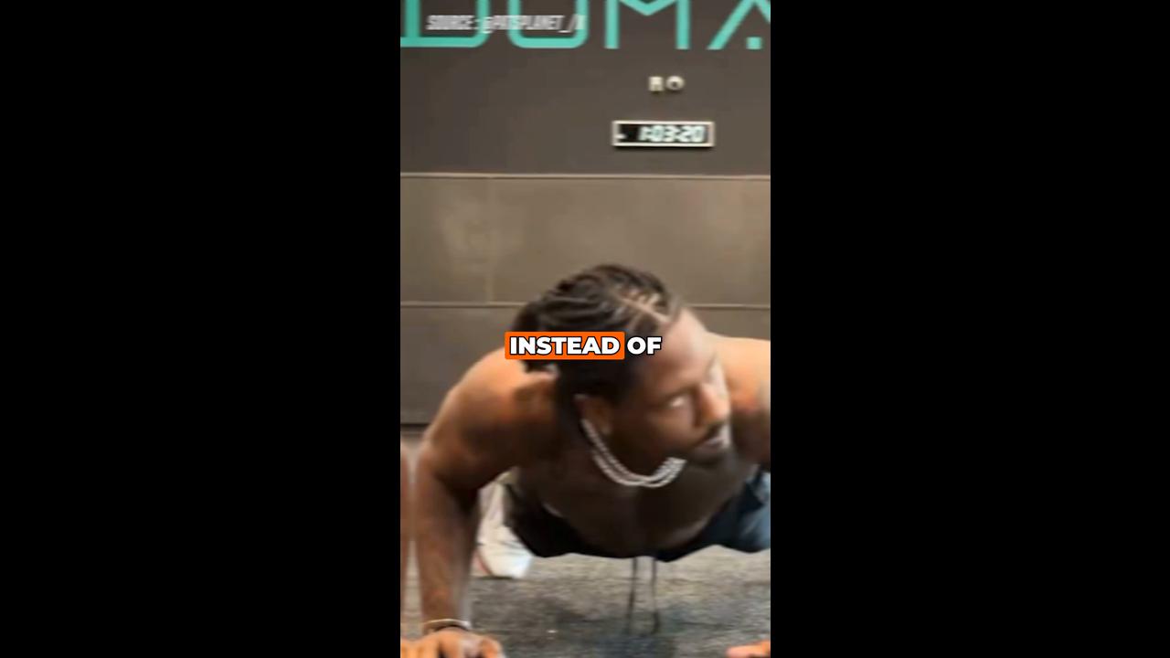 NFL fans ruthlessly roast Stefon Diggs over viral workout video