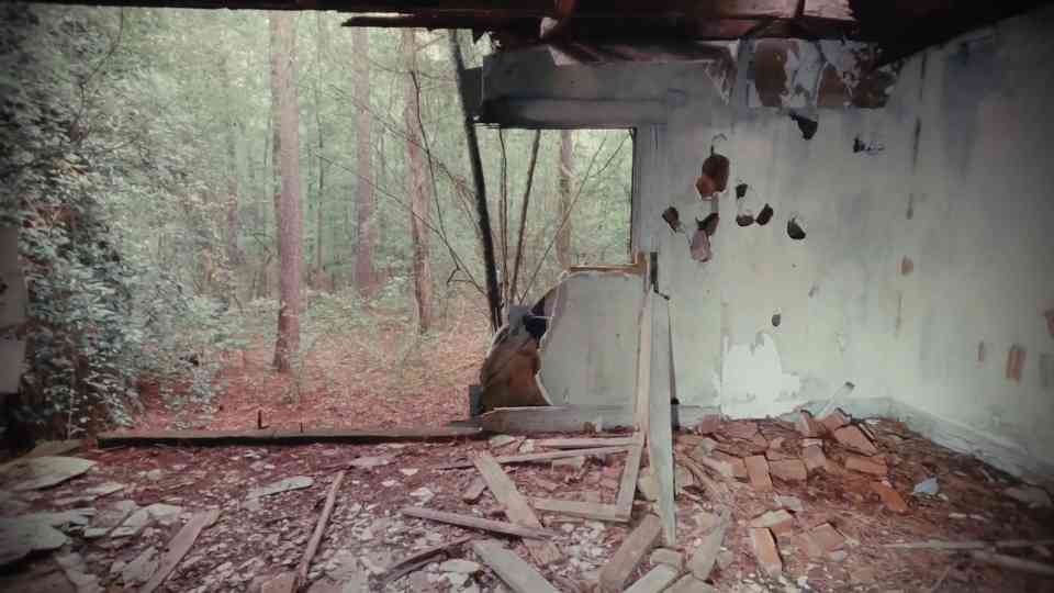 This creepy house in the Georgia woods was built from something forbidden