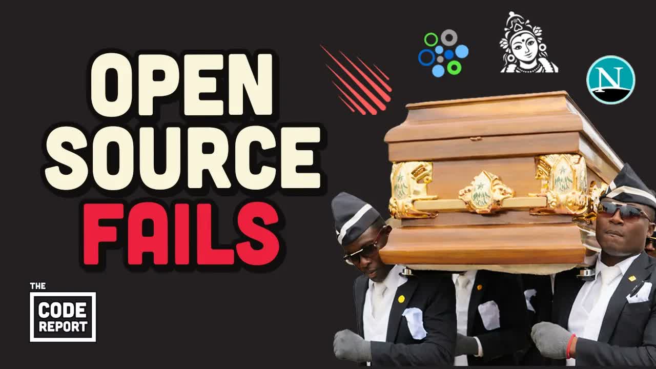 The downfall of open-source projects