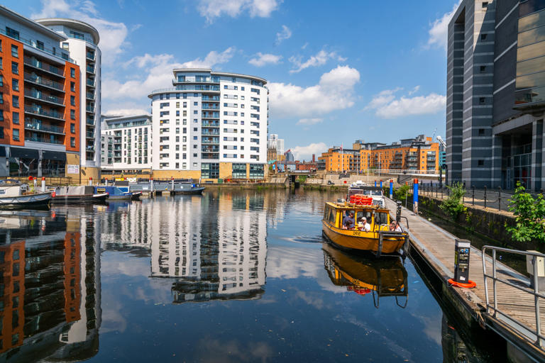 13 photos as 'iconic' water taxis back up and running in Leeds and ...