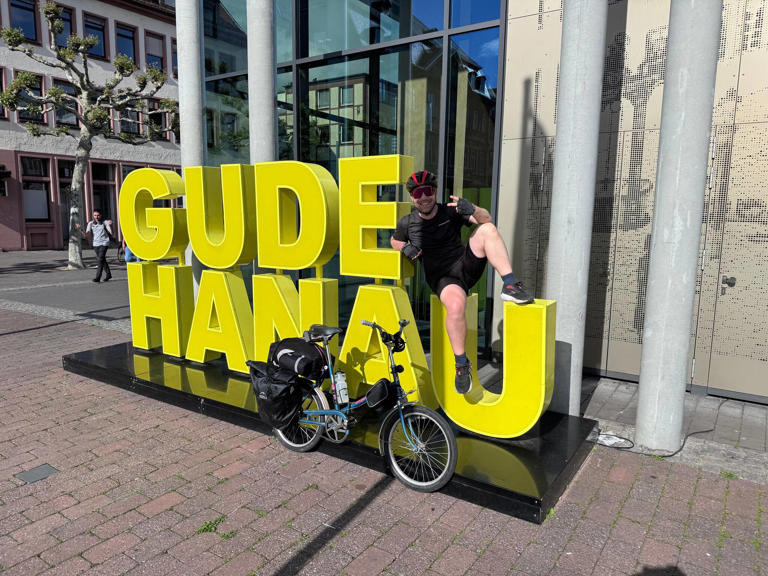 10 Tage, 1547 Kilometer durch Deutschland: Dirk Leonhardt aus Hanau ...