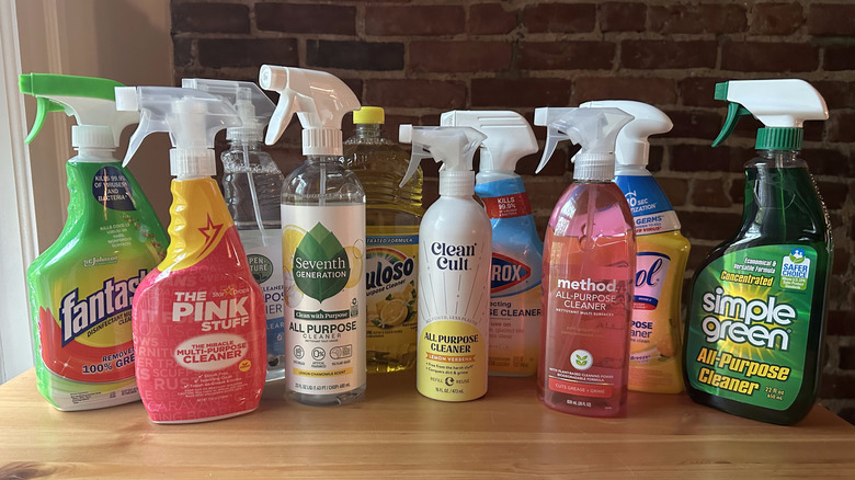 10 popular all-purpose kitchen cleaners, ranked worst to best