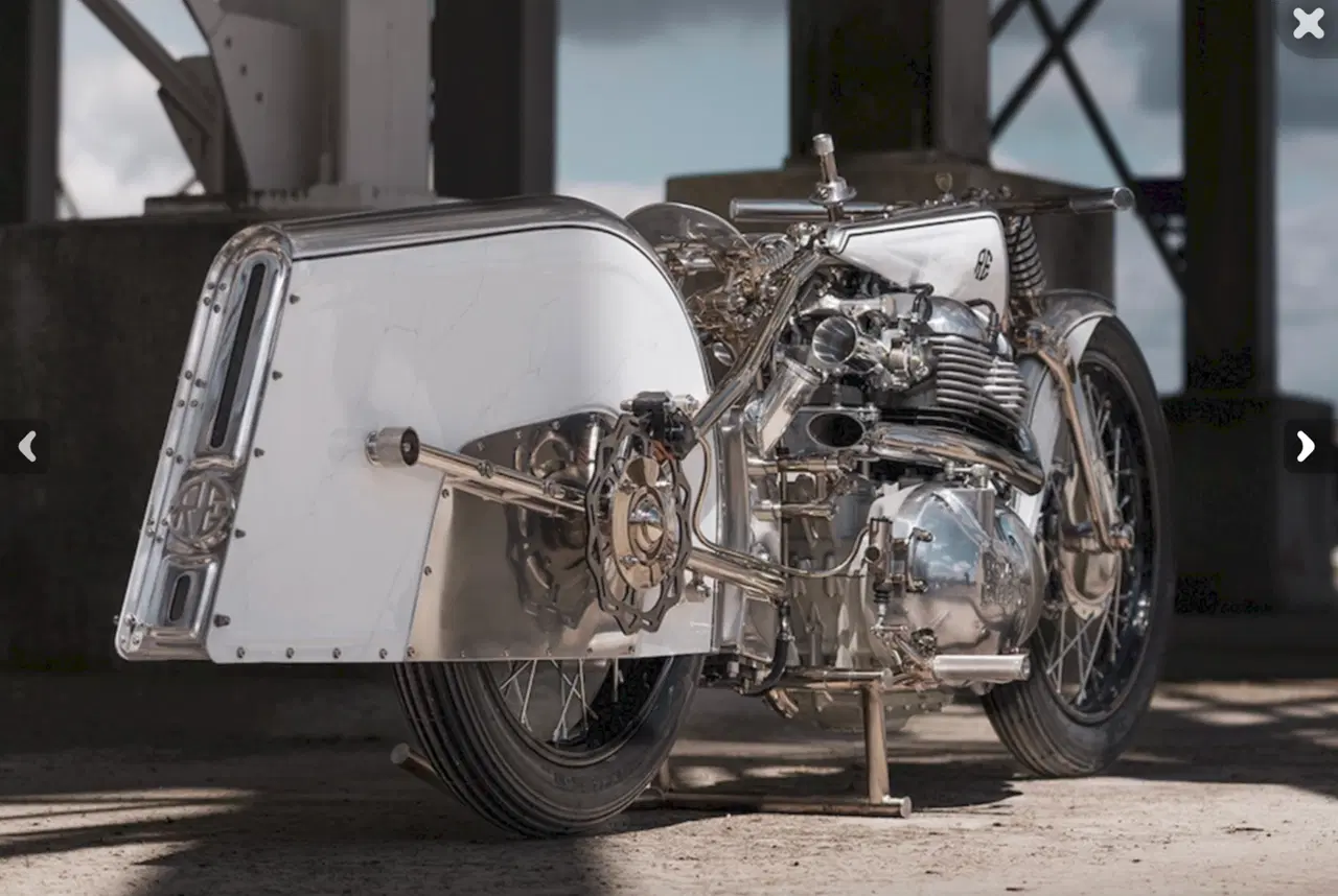 Animus One: la Royal Enfield trasformata in un mito anni '20 [GALLERY]
