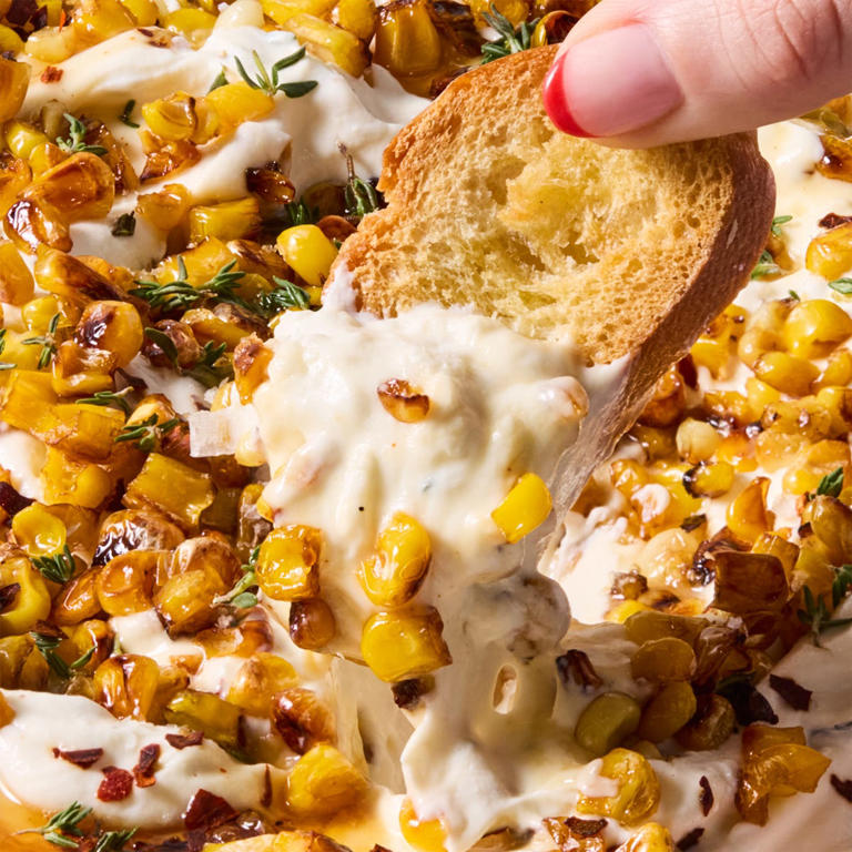 My whipped ricotta corn dip is the best that summer has to offer in one ...