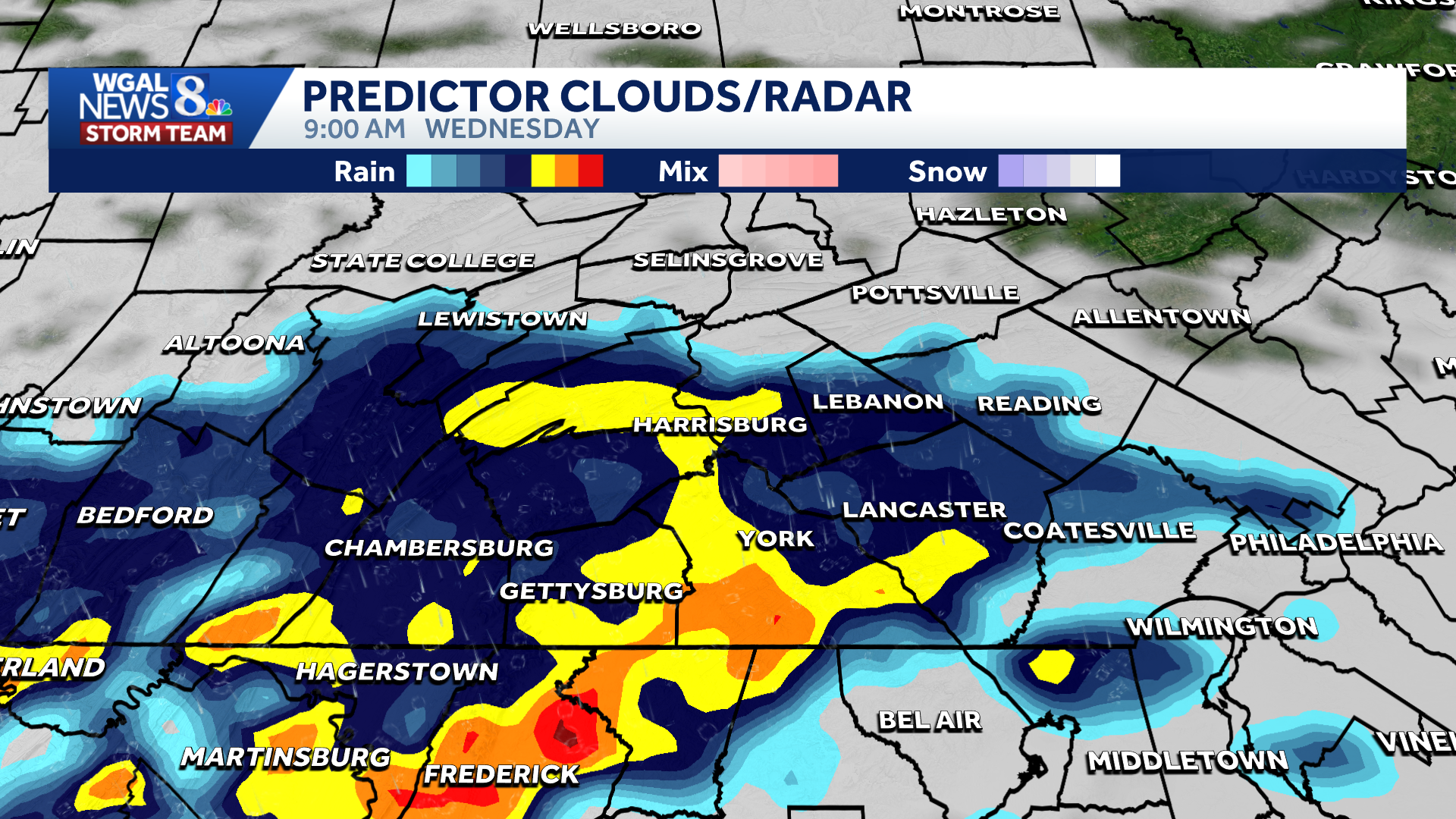 Impact morning: Thunder, heavy rain and ponding possible