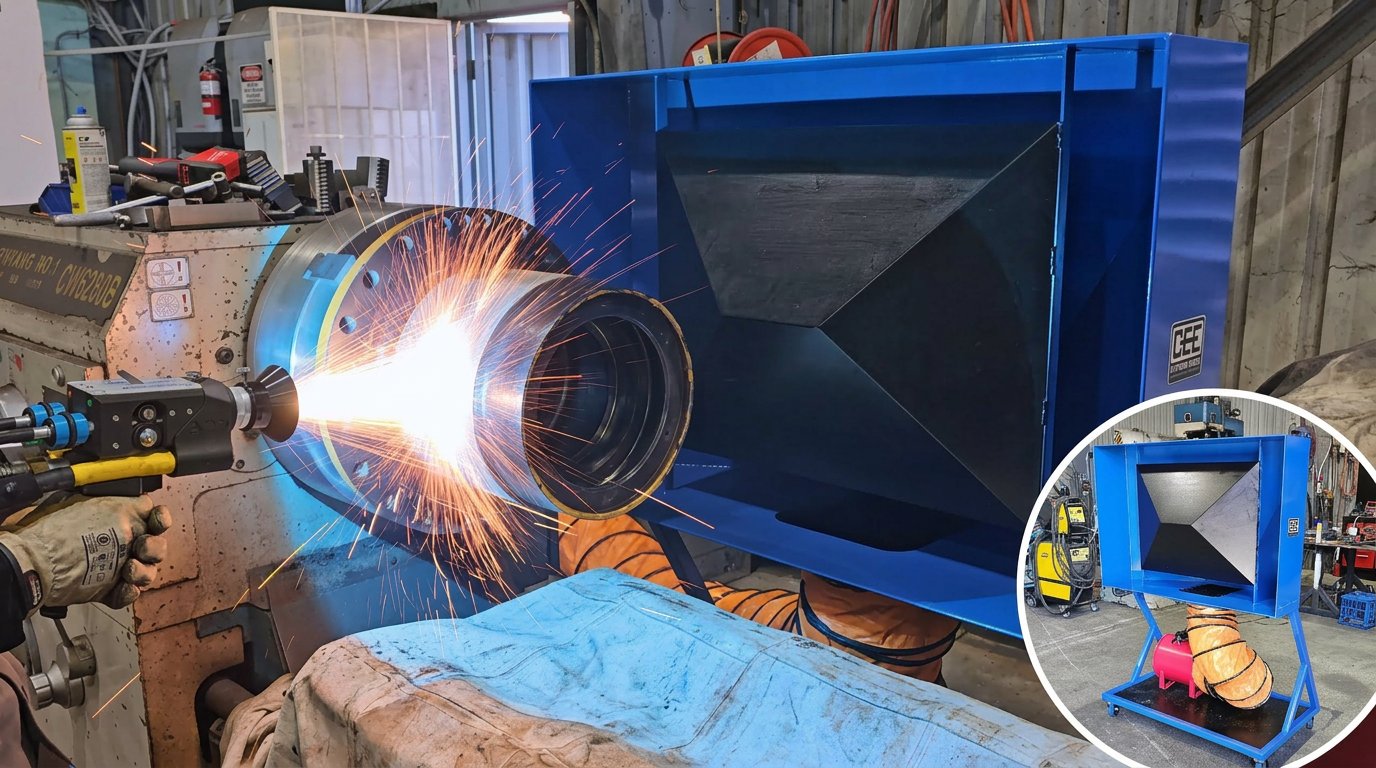 Building a fume extraction system for metal arc
