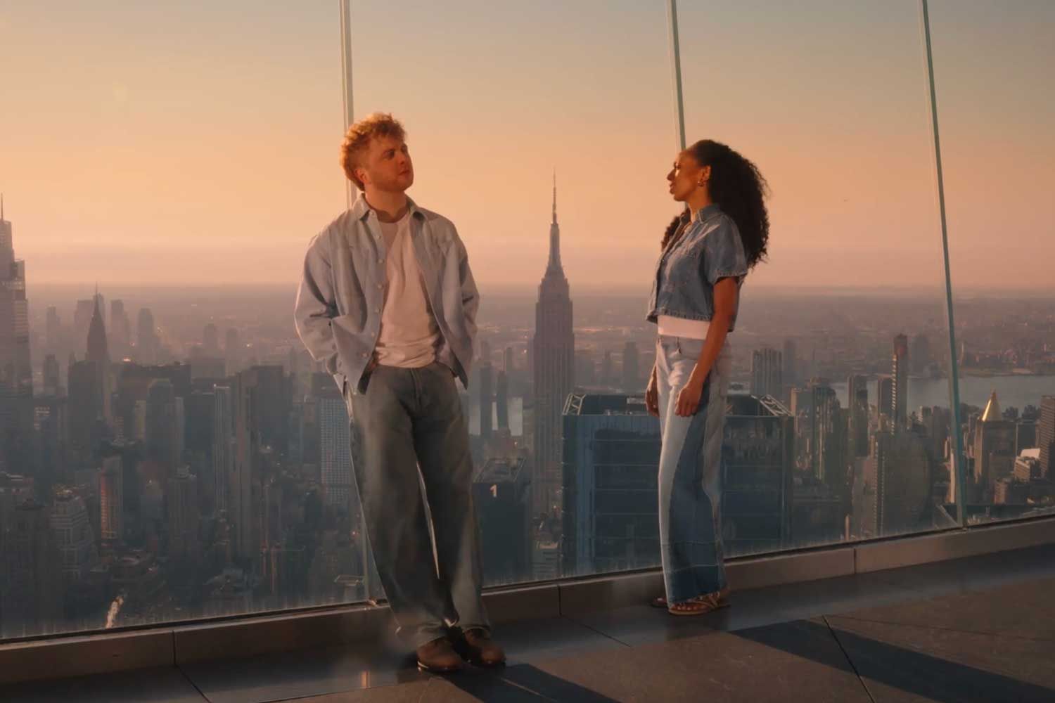 “Two Strangers” stars Christiani Pitts and Sam Tutty soar above NYC in ...