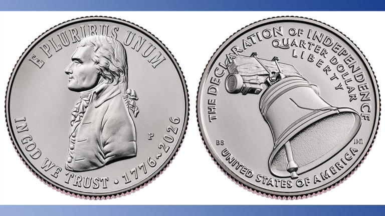 New semiquincentennial quarters to start circulating