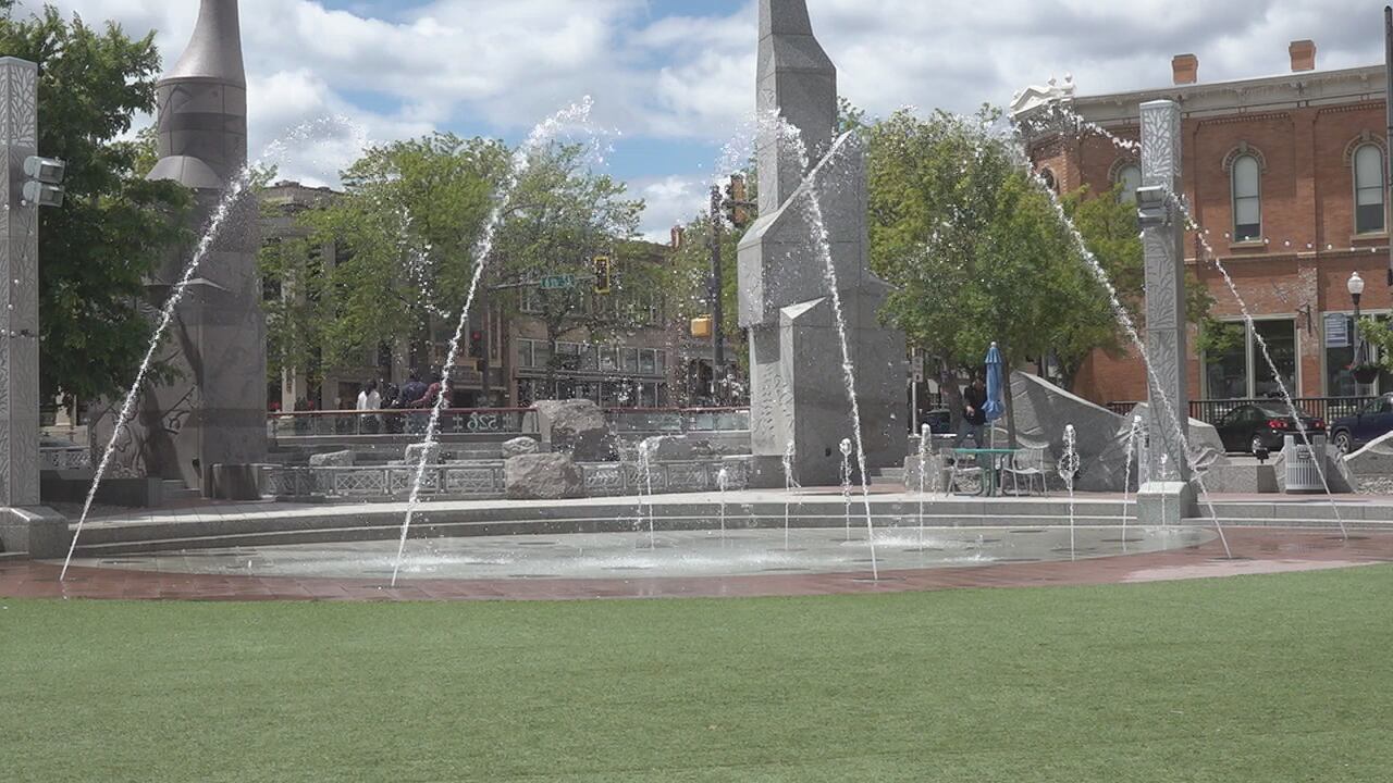Fountains at Main Street Square open for summer season with a kickoff ...