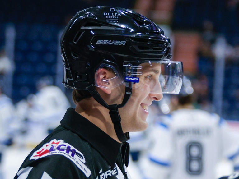Essex's Luke Pye caps season as the lone OHL linesman working at the ...