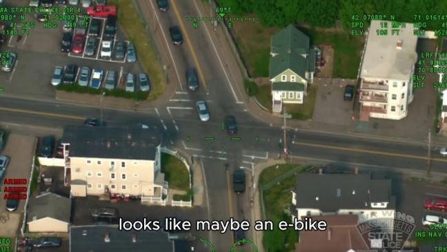 Massachusetts State Police use Air Wing to capture fleeing dirt bikes ...