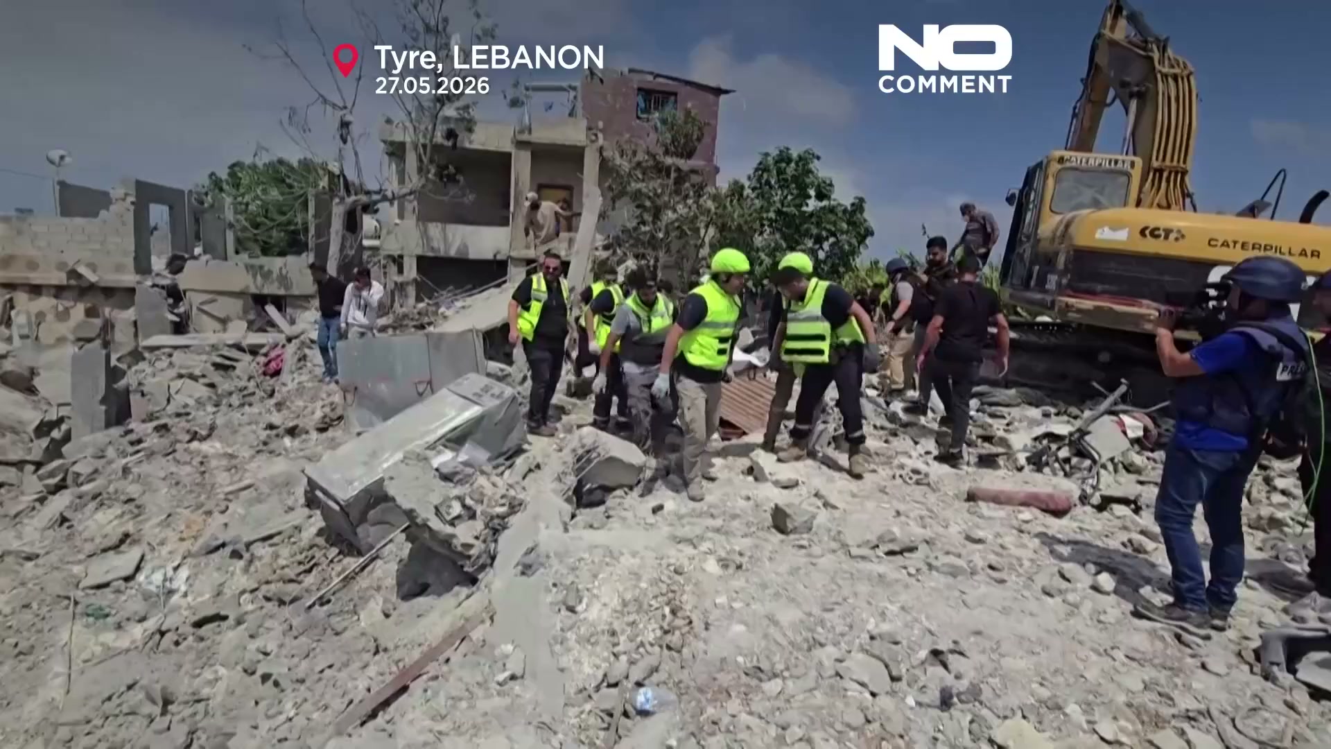 Liban : des corps extraits des décombres près de Tyr après la frappe ...