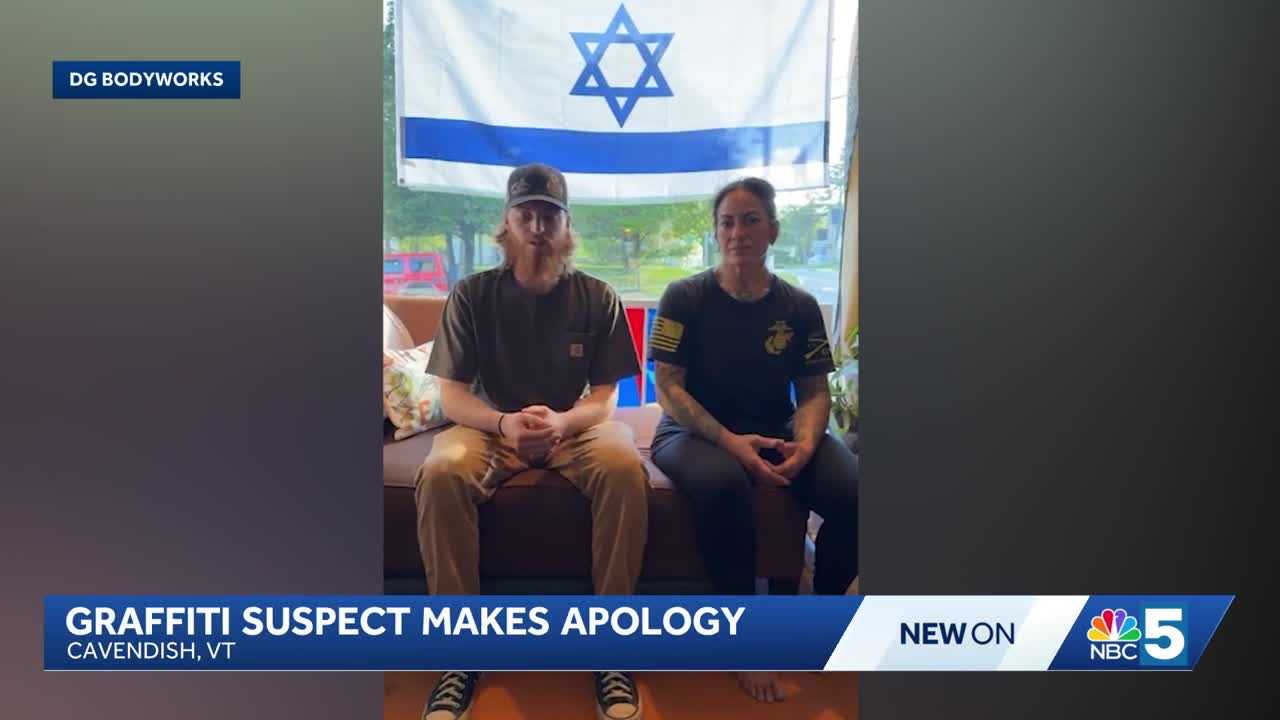 Suspect in anti-Israel graffiti incident in Cavendish turns self in to ...