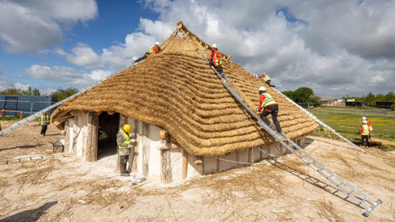 British heritage charity constructs replica of 4,500-year-old ...