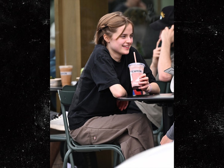 Brad Pitt & Angelina Jolie's daughter Vivienne enjoys outing with pal