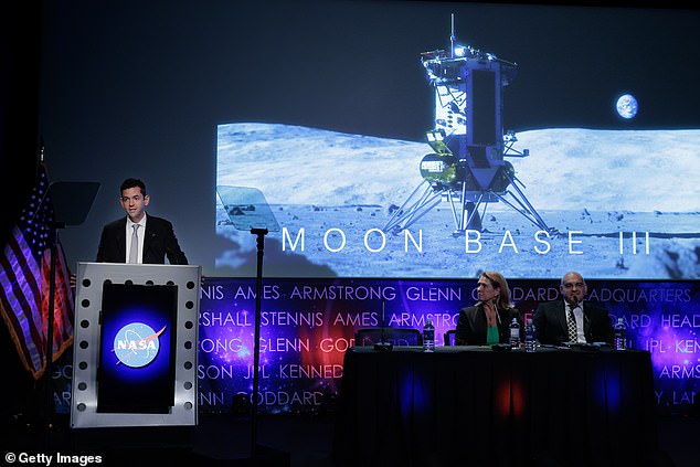 NASA unveils 6-year timeline to build first moon base