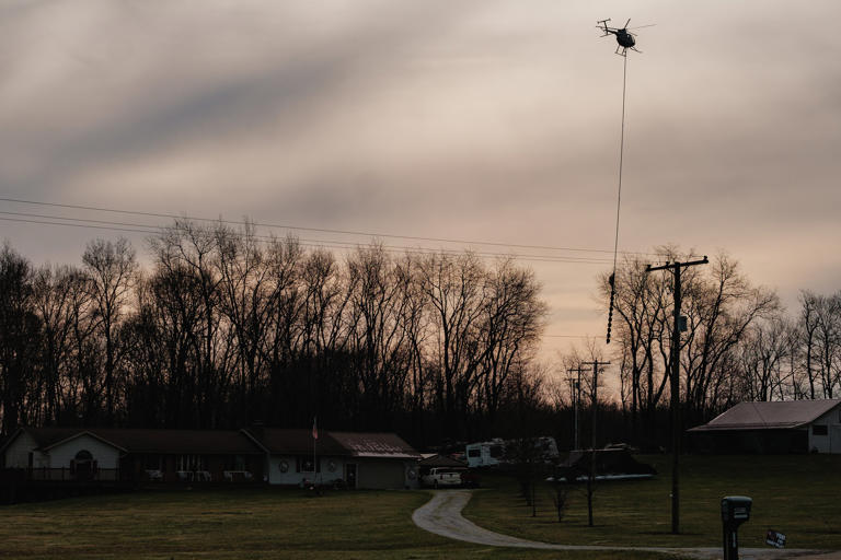 Helicopters wielding huge saws coming to Ohio, and it's normal