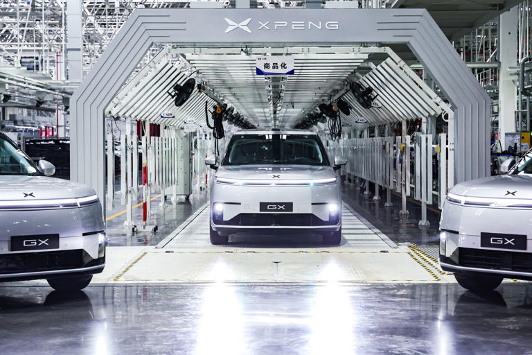 Voici le robotaxi Xpeng, le taxi SUV chinois sans chauffeur qui veut ...