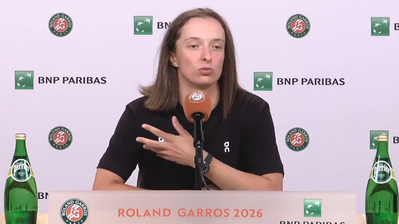 Swiatek happy with her adjustments in win over 'tricky' opponent Bejlek