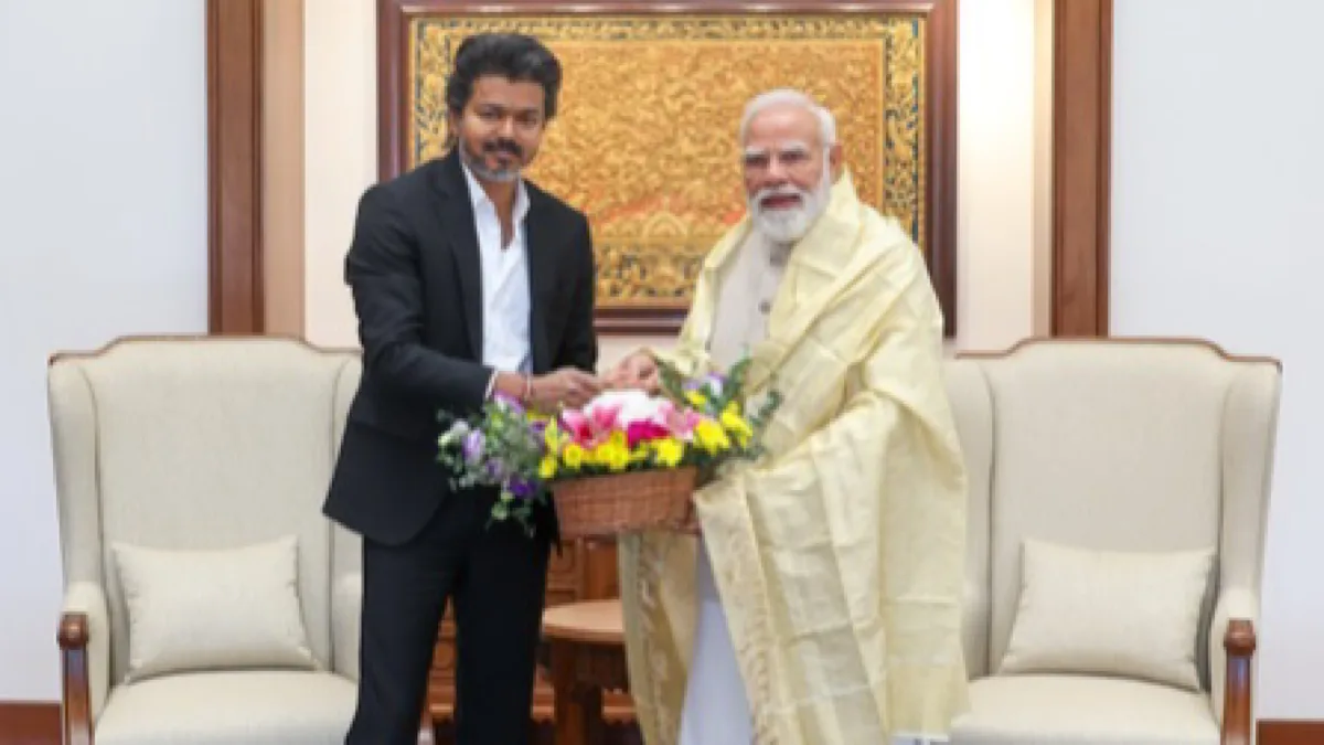 Vijay-Modi meeting signals a new phase in Tamil Nadu’s national ...