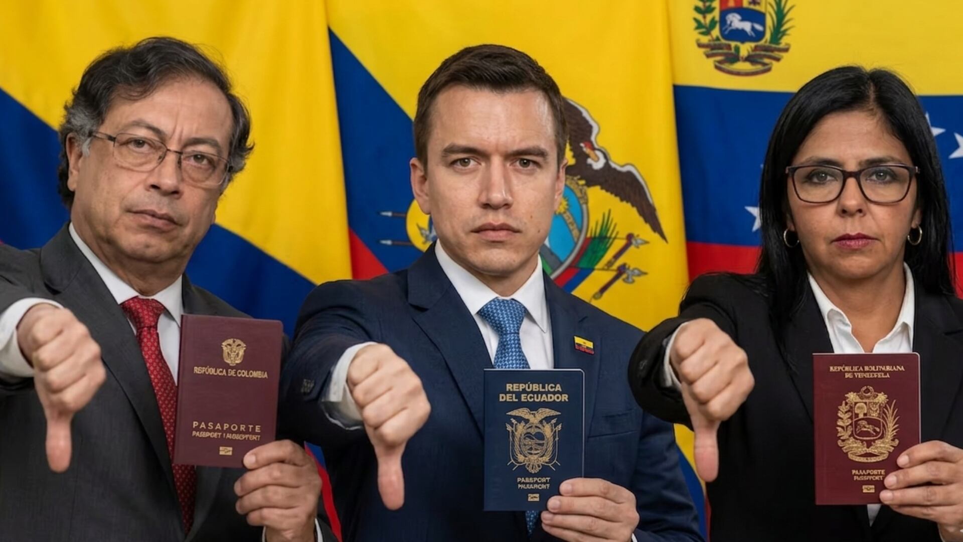 Oficial | Colombia, Venezuela y Ecuador bloquearán el ingreso y la ...