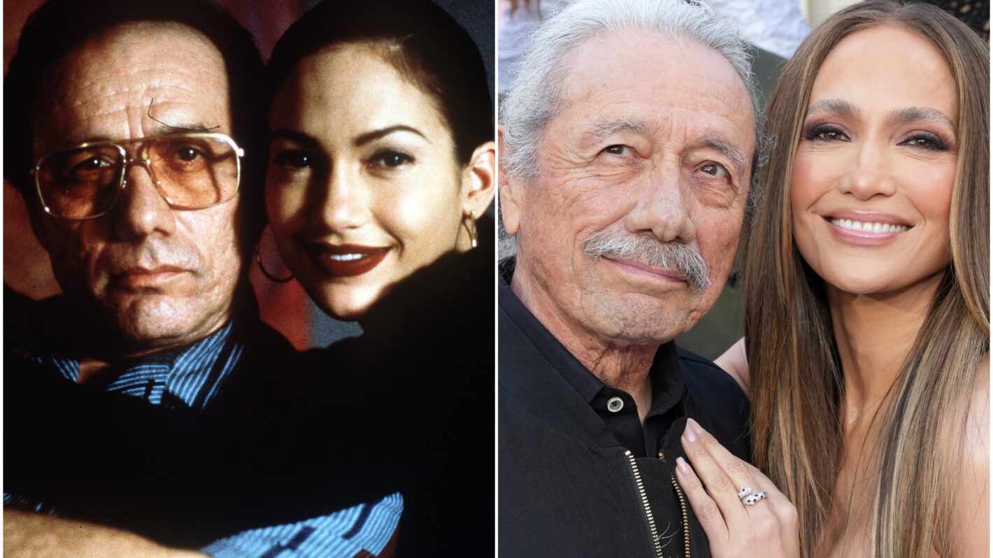 Jennifer Lopez & Edward James Olmos reunite 30 years after 'Selena'
