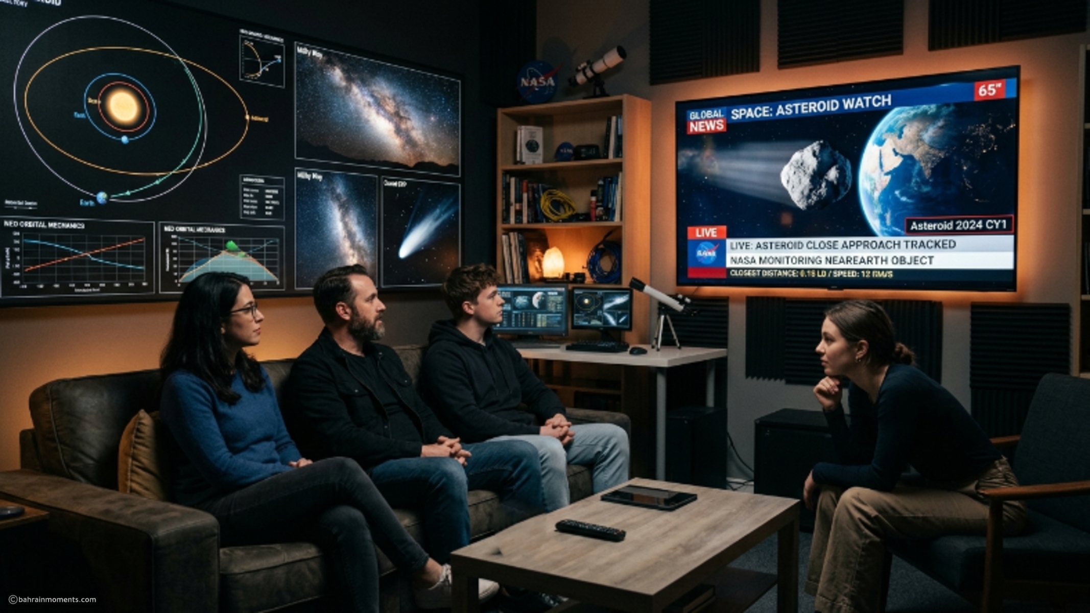 NASA tracking bus-size asteroid approaching Earth on Friday