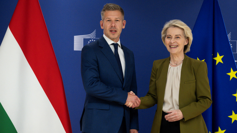 Magyar Péter csütörtökön a NATO-főtitkárral tárgyal, pénteken Ursula ...