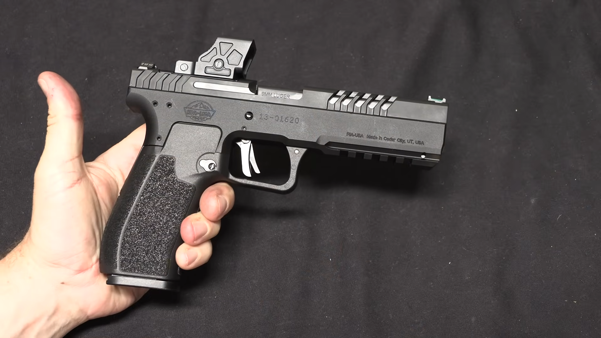 This pistol uses a strange locking system - and shooters absolutely love it