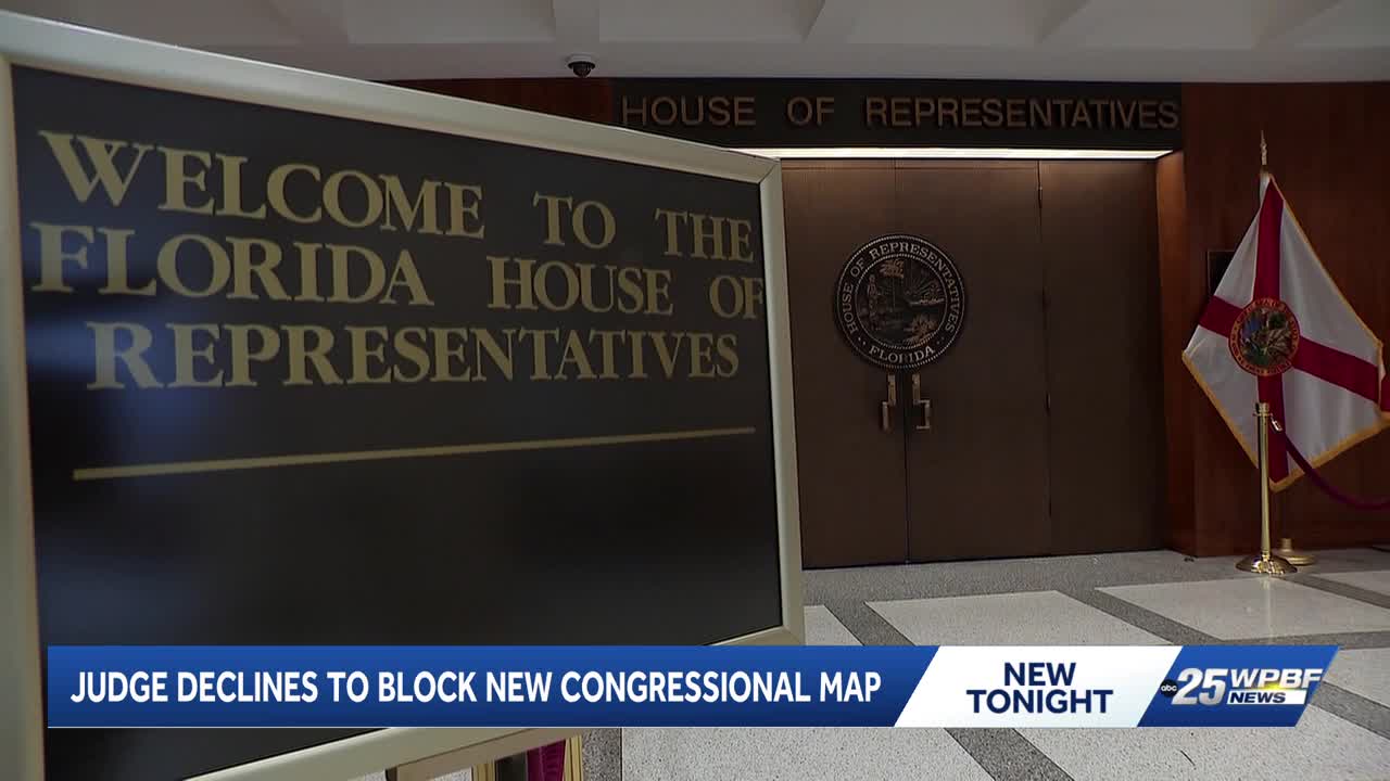 Judge upholds Florida's congressional district map ahead of 2026 election