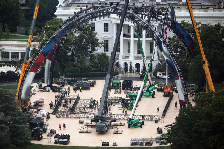 White House in total shambles as USA's 250th anniversary quickly approaches