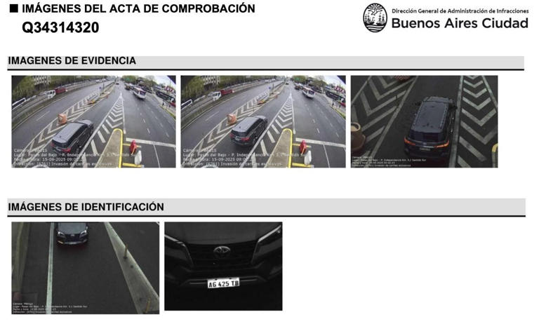 La camioneta con la que se mueve Santiago Caputo acumula más de $17 ...
