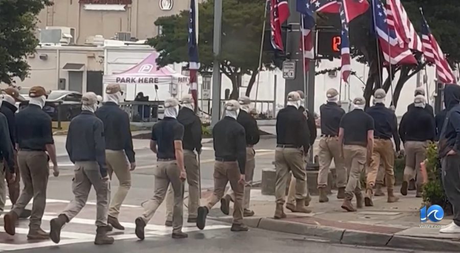 Patriot Front march sparks community concern in Virginia Beach ...