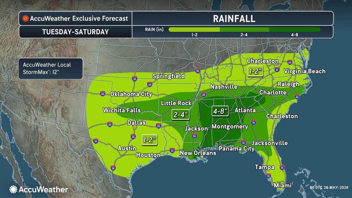 Flash floods may hit GA soon, but rain may help with drought. Here's ...