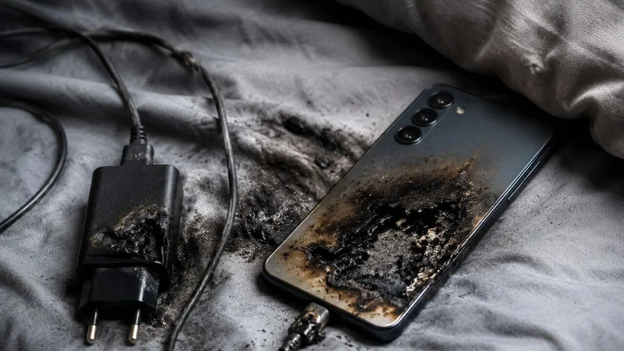 Reddit user claims Galaxy S25 FE blew up while overnight charging ...