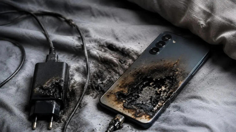 Reddit user claims Galaxy S25 FE blew up while overnight charging ...